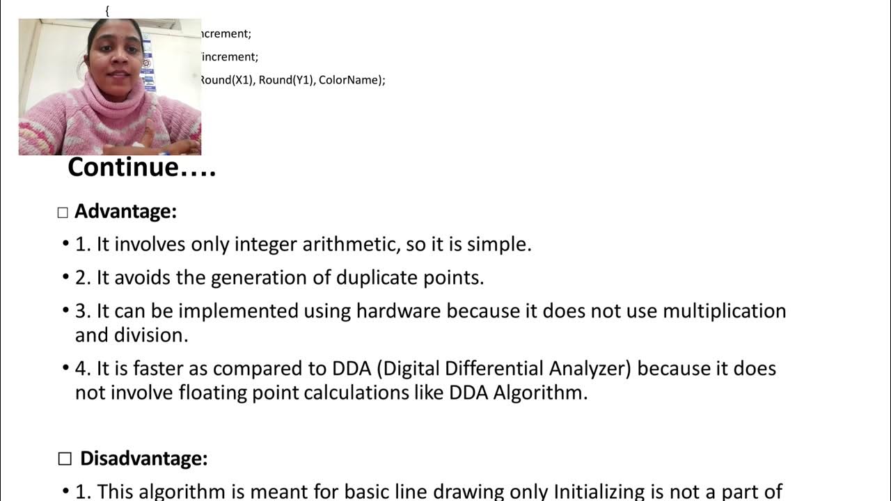 DDA Algorithm - YouTube