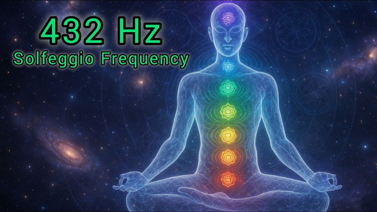 432 Hz Solfeggio Frequency | Best Sleep & Healing Sound for Relaxing ...