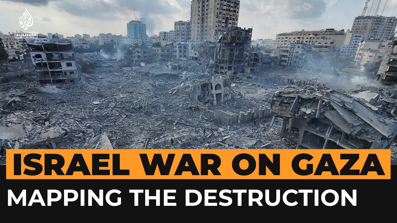 Mapping Israel’s destruction of Gaza | Al Jazeera Newsfeed - YouTube