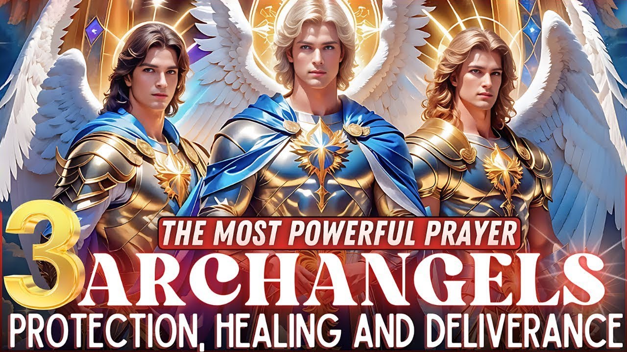 🙏 LISTEN FOR 7 DAYS TO THIS PRAYER OF THE 3 ARCHANGELS - GREAT MIRACLES ...