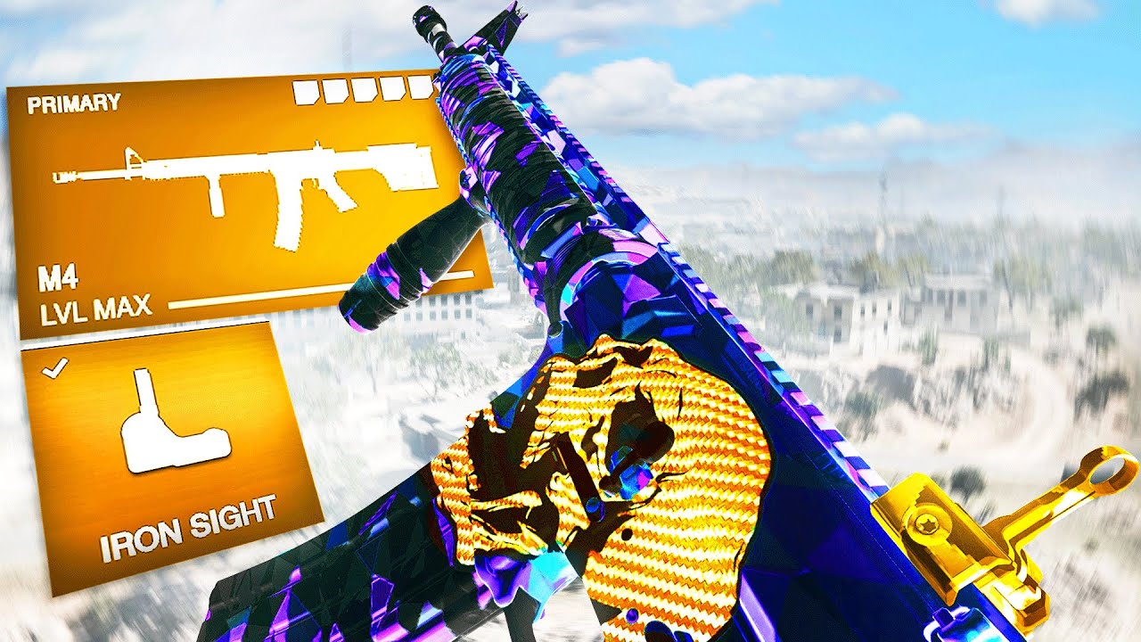 New Zero Recoil Iron Sight M4 Is Overpowered In Warzone 2 Best