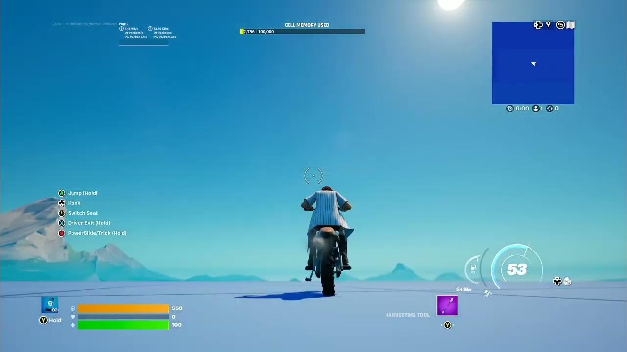 motorcycles in fortnite creative - YouTube