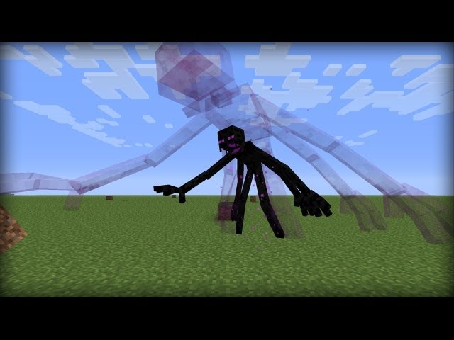 Ausmalbilder Mutant Enderman Aus Minecraft Zufälliges Tier In