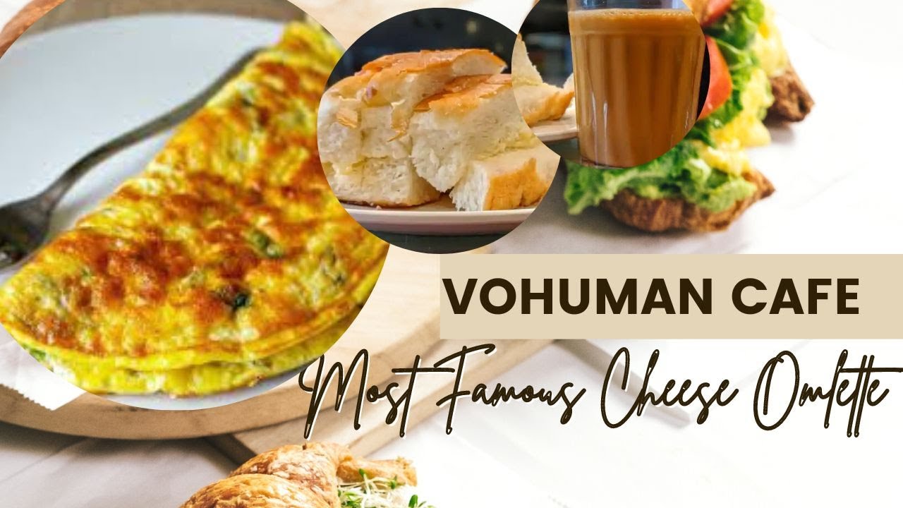 Vohuman Cafe, Dholepatil Road, Pune famous for its Cheese Omelet | Food Vlog 🍔🍰| @dr ...