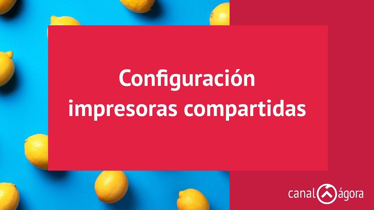 Configuración de impresoras compartidas y resolución de errores - YouTube
