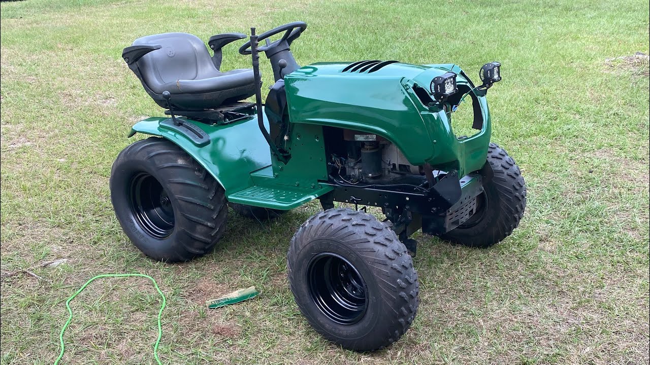 Mower Muddin - YouTube