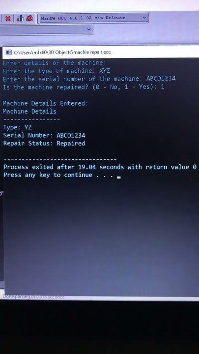 Machine Repair C Code Cpp Codemasters Coderstokyo Coding Codinglife Codingninja Coders