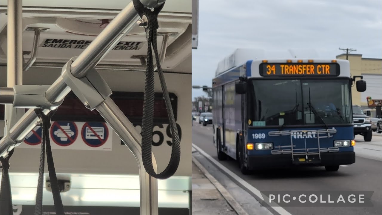 Hart bus #1969 on Route 34 to Northwest Transfer Center - YouTube