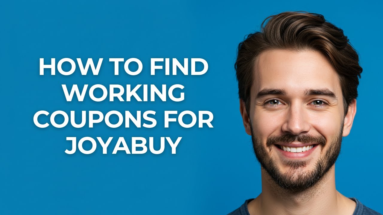 How To Find Working Coupons For Joyabuy - UPDATED! - YouTube
