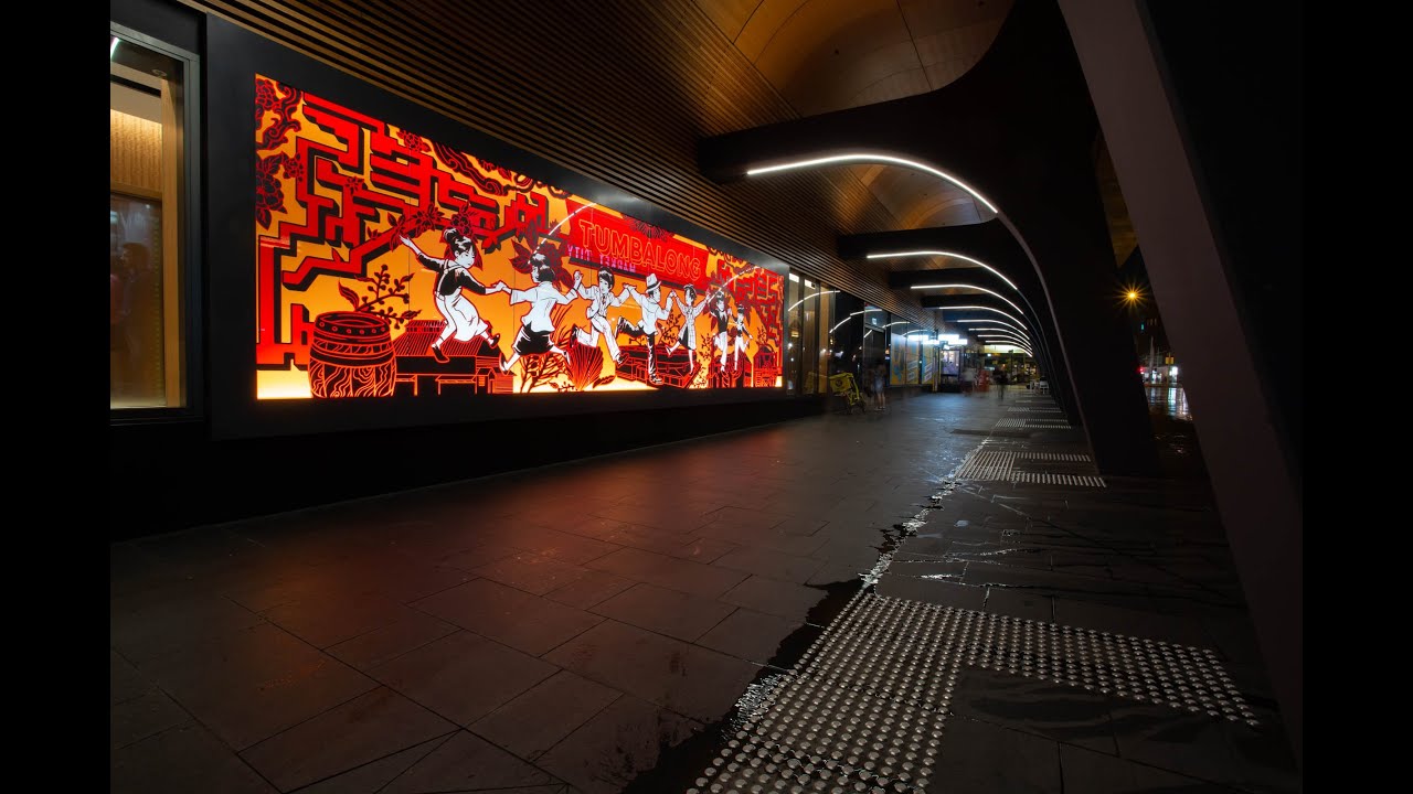 "Tumbalong" by Chris Yee, curated by Art Pharmacy - YouTube