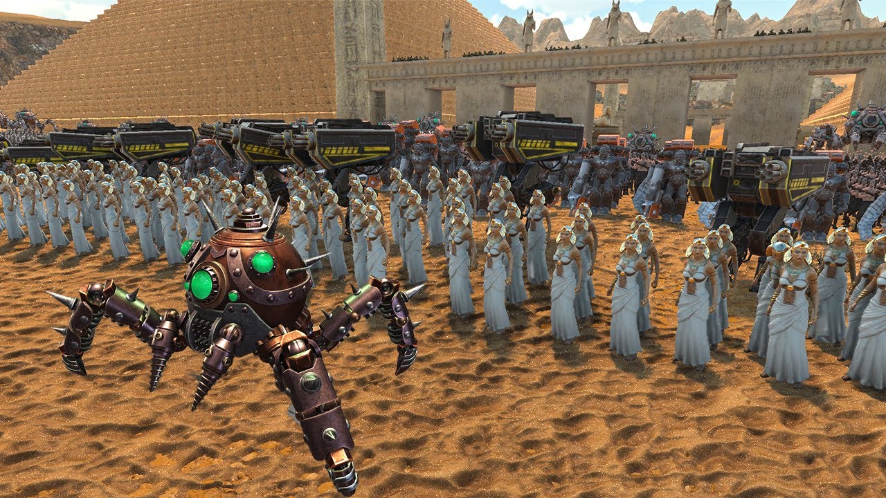 Spider Robot, T45 Shotgun & RAMBO Force vs 4 Million Predator & ZOMBIES ...