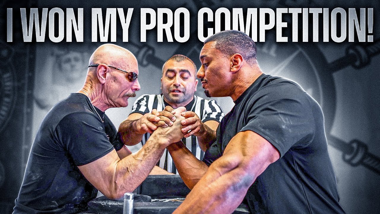 My First Professional Arm Wrestling Tournament Win! - YouTube