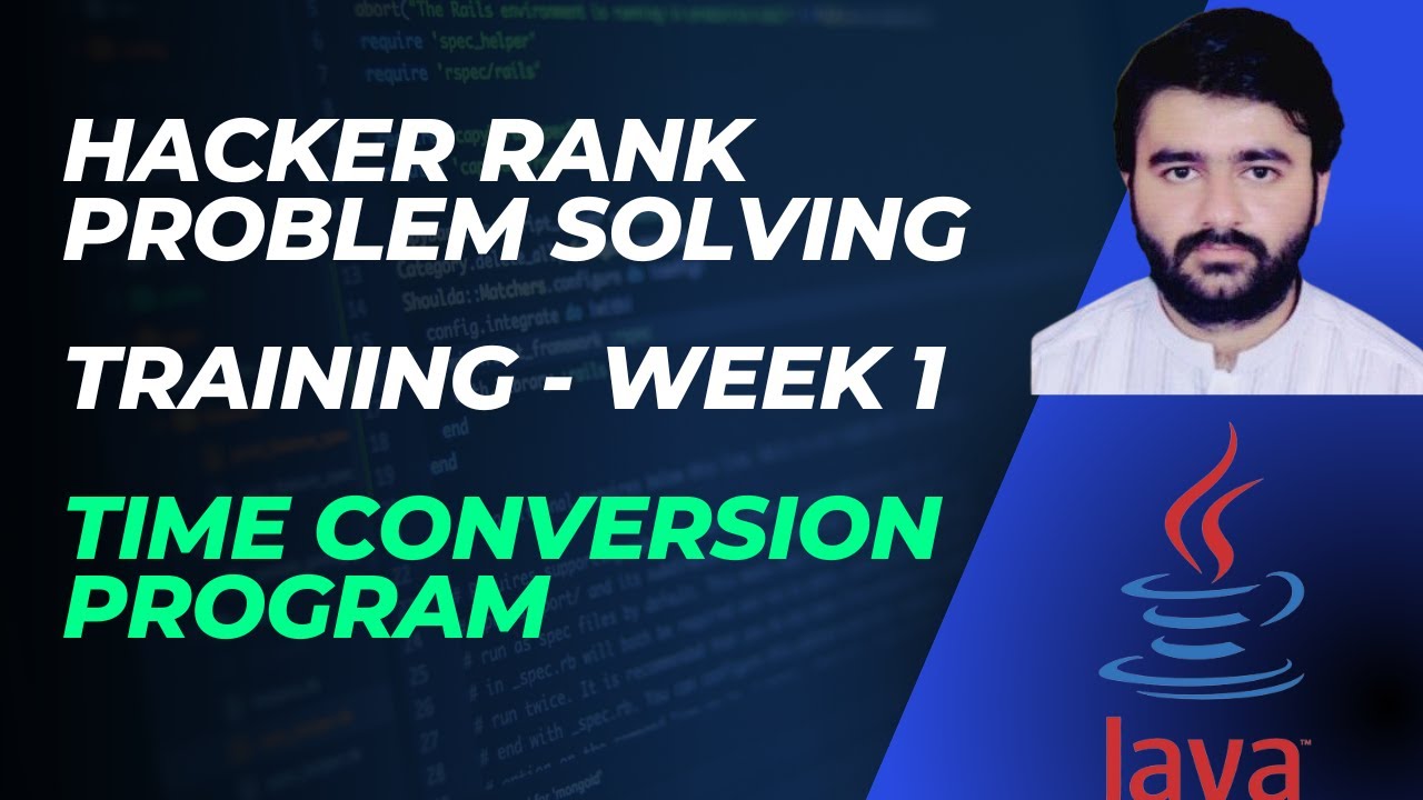 Coding Challenge Java Part 3 Time Conversion Program Coding 3441
