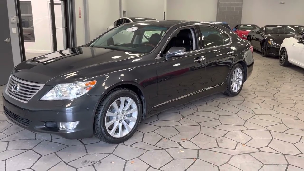 2010 Lexus LS 460 all-wheel-drive luxury - YouTube