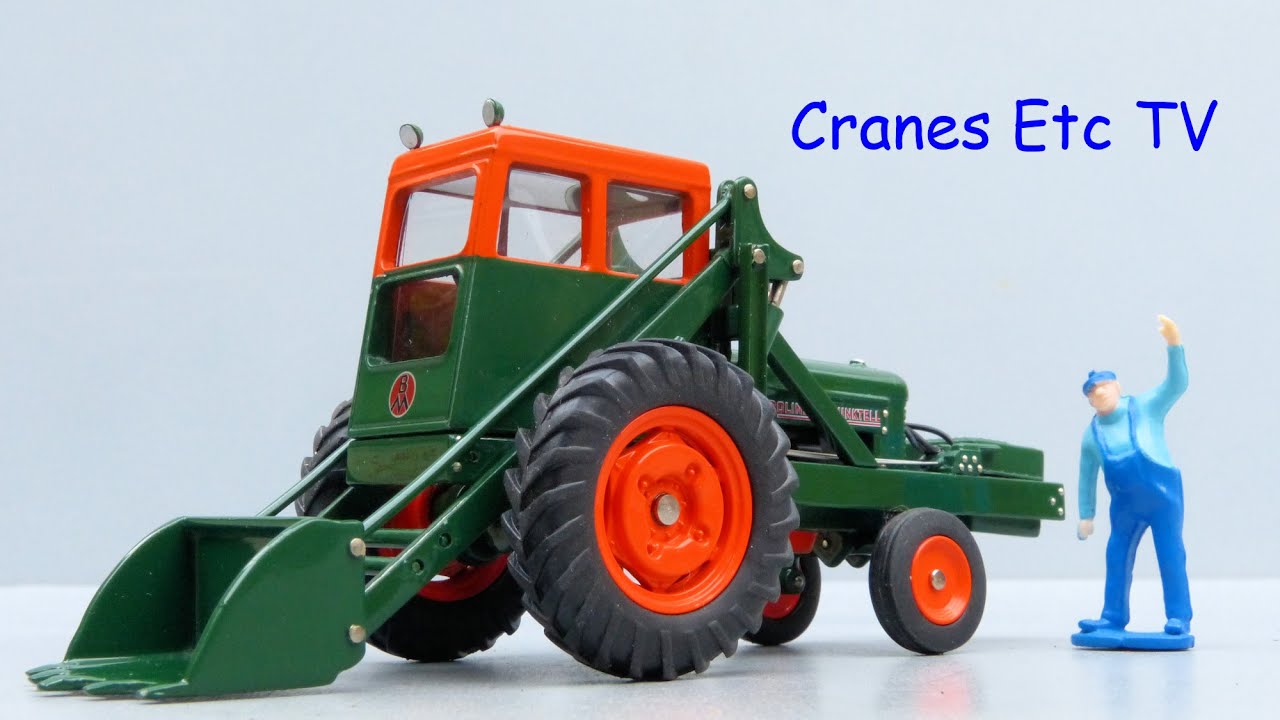 Motorart Volvo BM H10 Historic Wheel Loader by Cranes Etc TV - YouTube