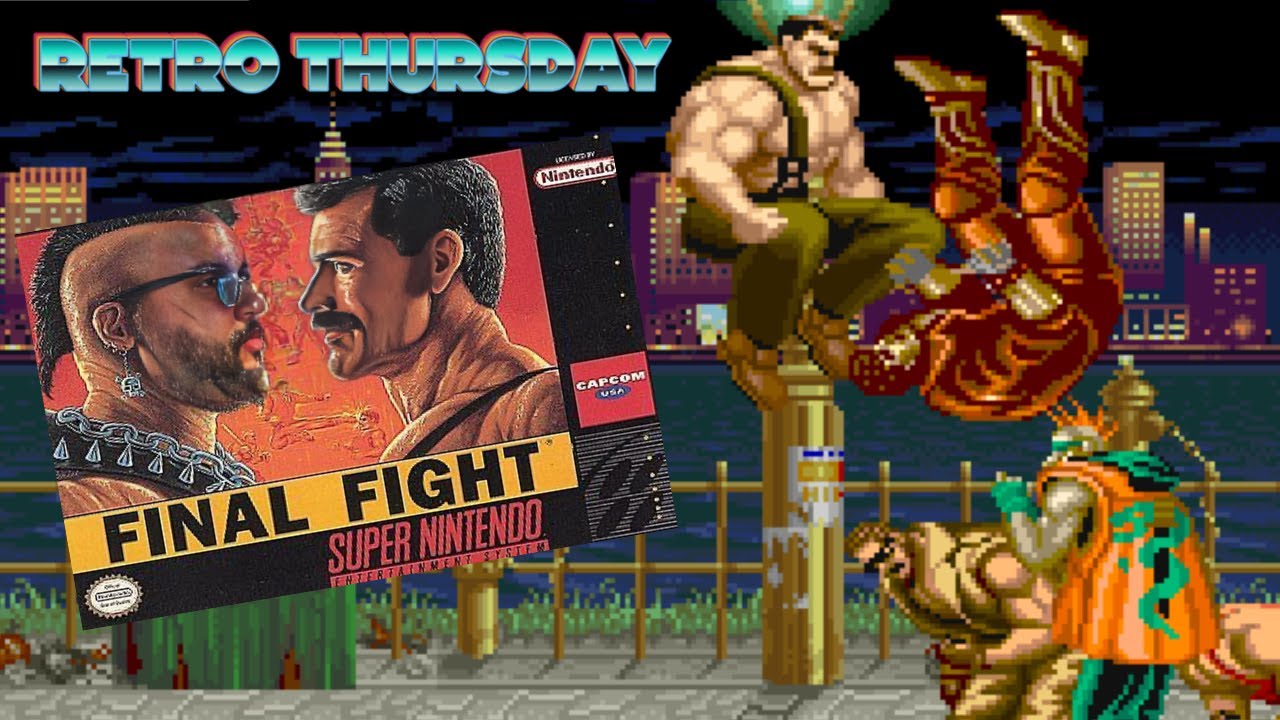 Epic Retro Gameplay: Final Fight for Super Nintendo (SNES) - Livestream ...