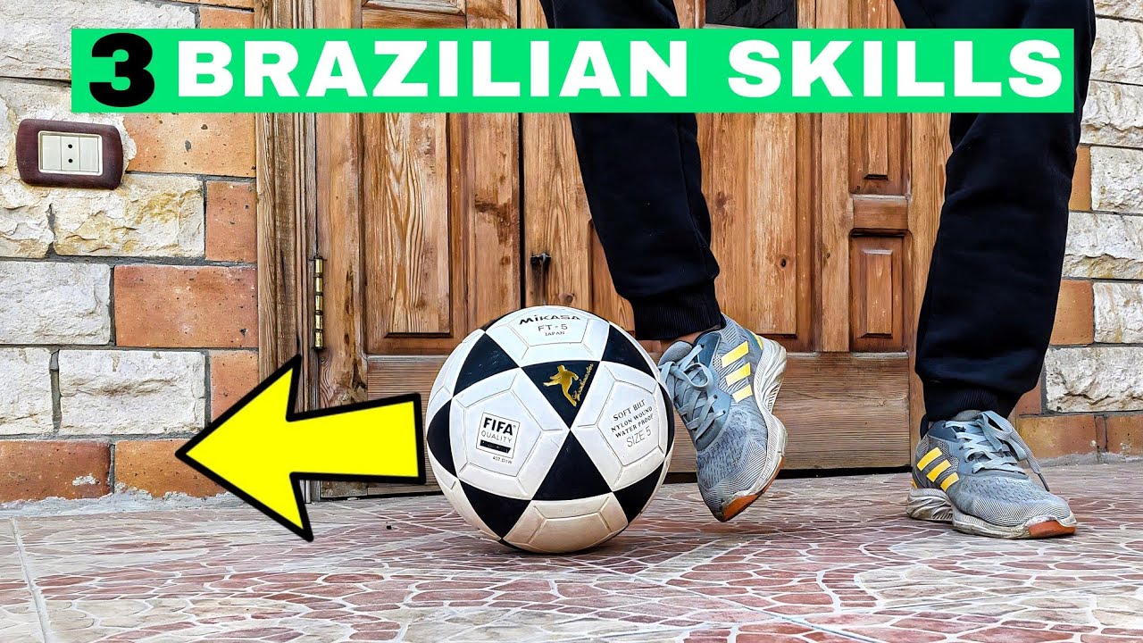 Learn 3 Easy Brazilian Football Skills | Freestyle Football skills ...