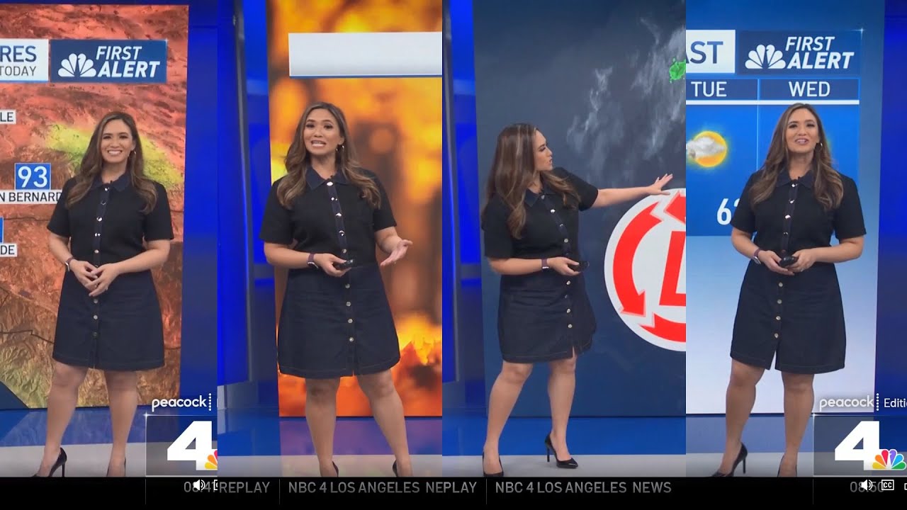 Shanna Mendiola with the evening First Alert Forecast for NBC4 Los ...