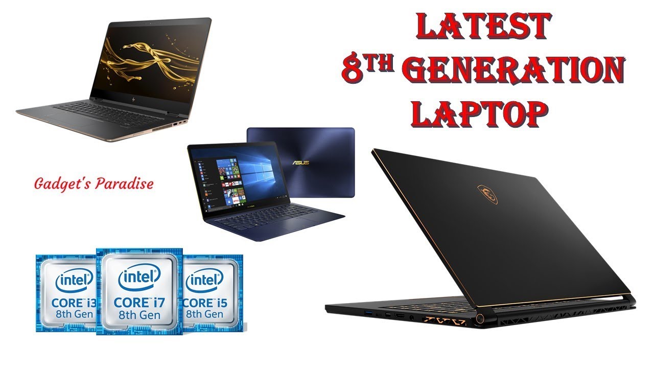 5 Latest Powerful Laptop with 8th Gen Processor || Best 8th Gen CPU ...