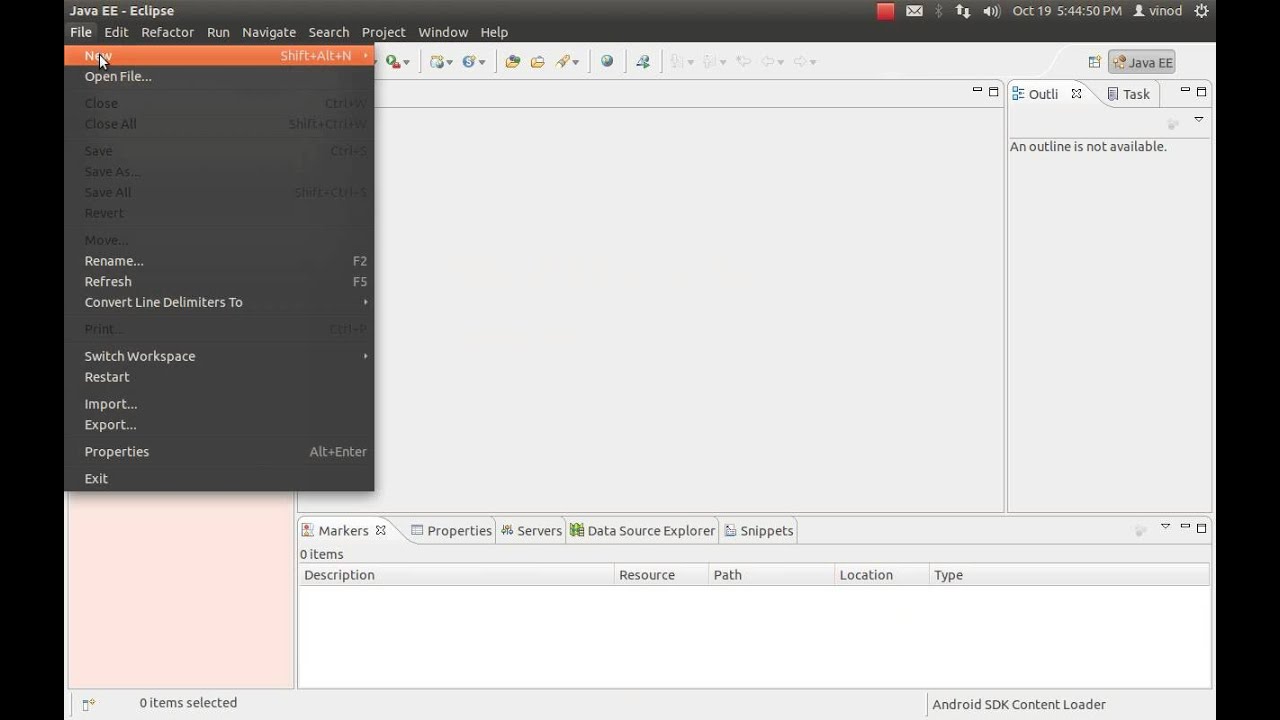 Android Installation And Hello World Youtube