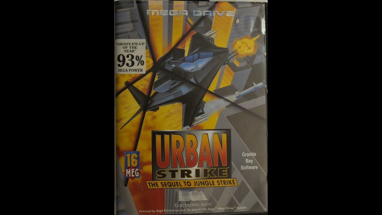 Lets play / Zagrajmy Sega mega drive Urban strike 01 - YouTube