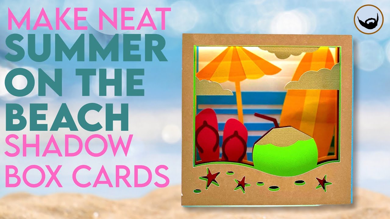 ☀️ Summer on the Beach Shadow Box Card ☀️ Summer Craft Party 2024 ☀️ ...