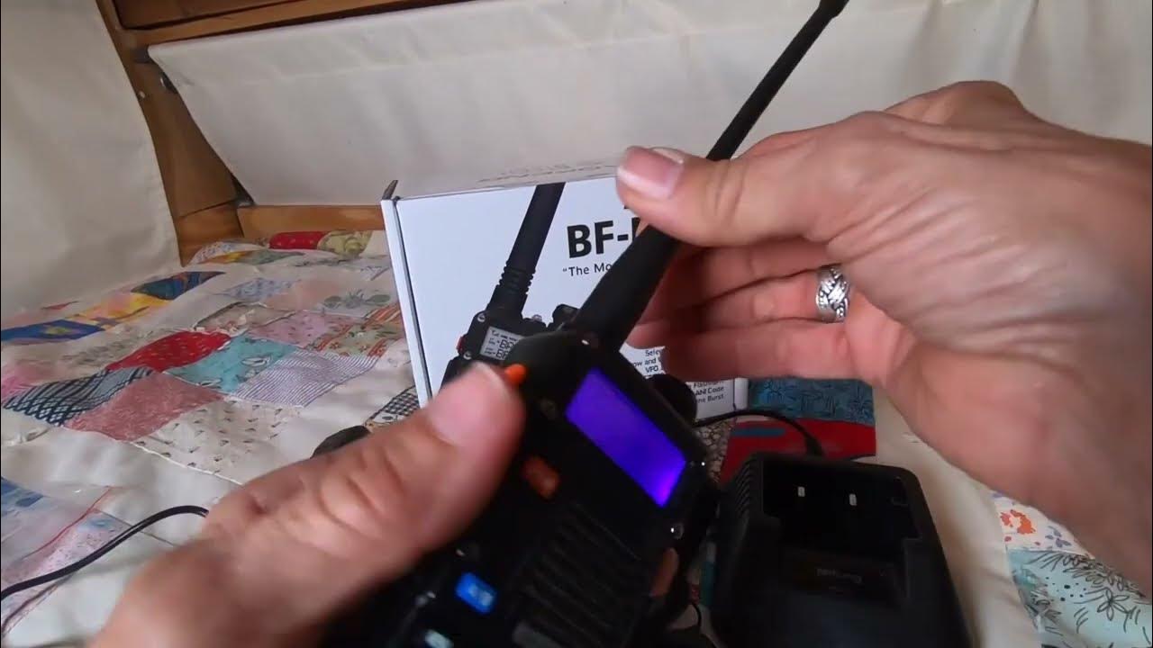 BAOFENG BF F8HP UV 5R 3rd Gen 8 Watt Dual Band Two Way Radio Review - YouTube