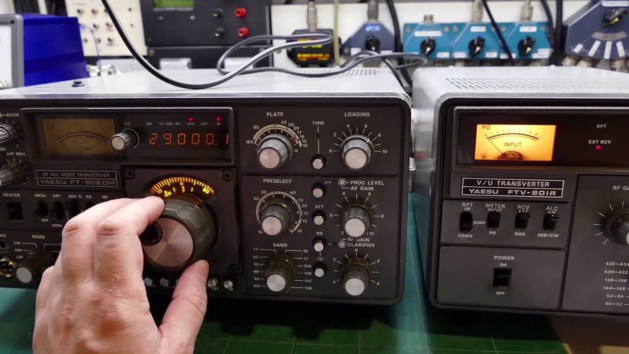 Poniendo en orden un estupendo FT 902DM con transverter para 50 144 y ...
