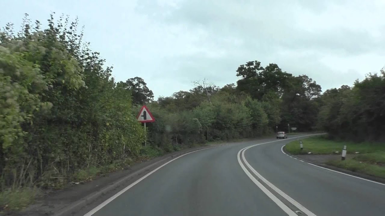 Driving On The A38 From Worcester To M50 Junction 1, Twyning ...