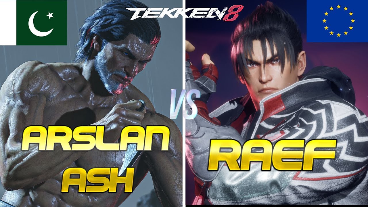 Tekken 8 Arslan Ash (Victor) Vs Raef (Jin) Player Matches! - YouTube