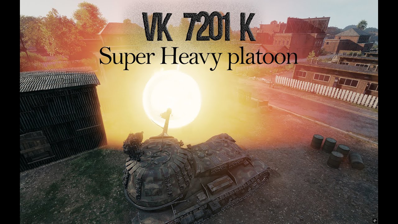VK72.01K super heavy platoon - YouTube