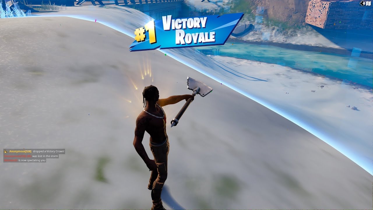Travis Scott Ice Breaker Pickaxe In Fortnite Chapter 3 Season 2 Solo