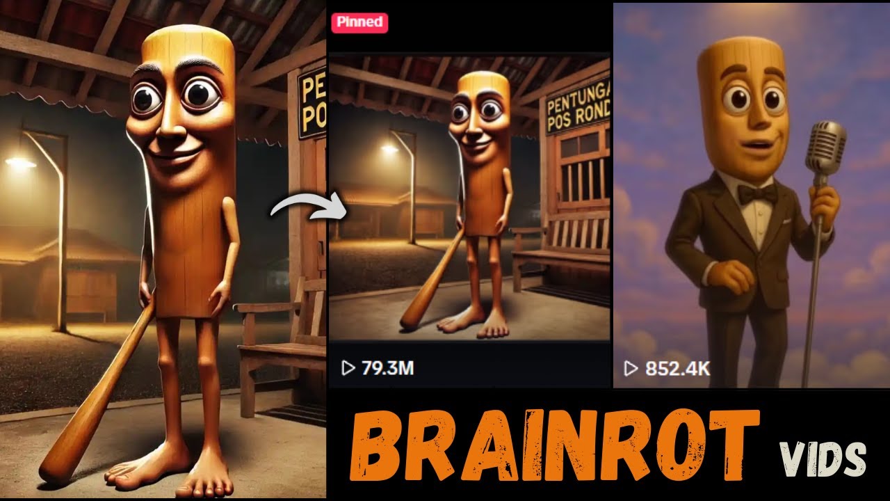 How to Make Viral BRAIN ROT AI Videos in 5 Minutes (TikTok Trend ...