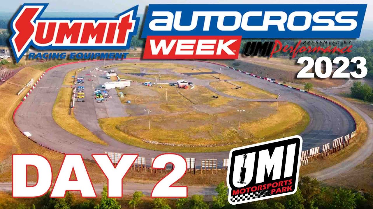 Summit Racing Autocross Week 2023! Day 2 at UMI Motorsports Park - YouTube