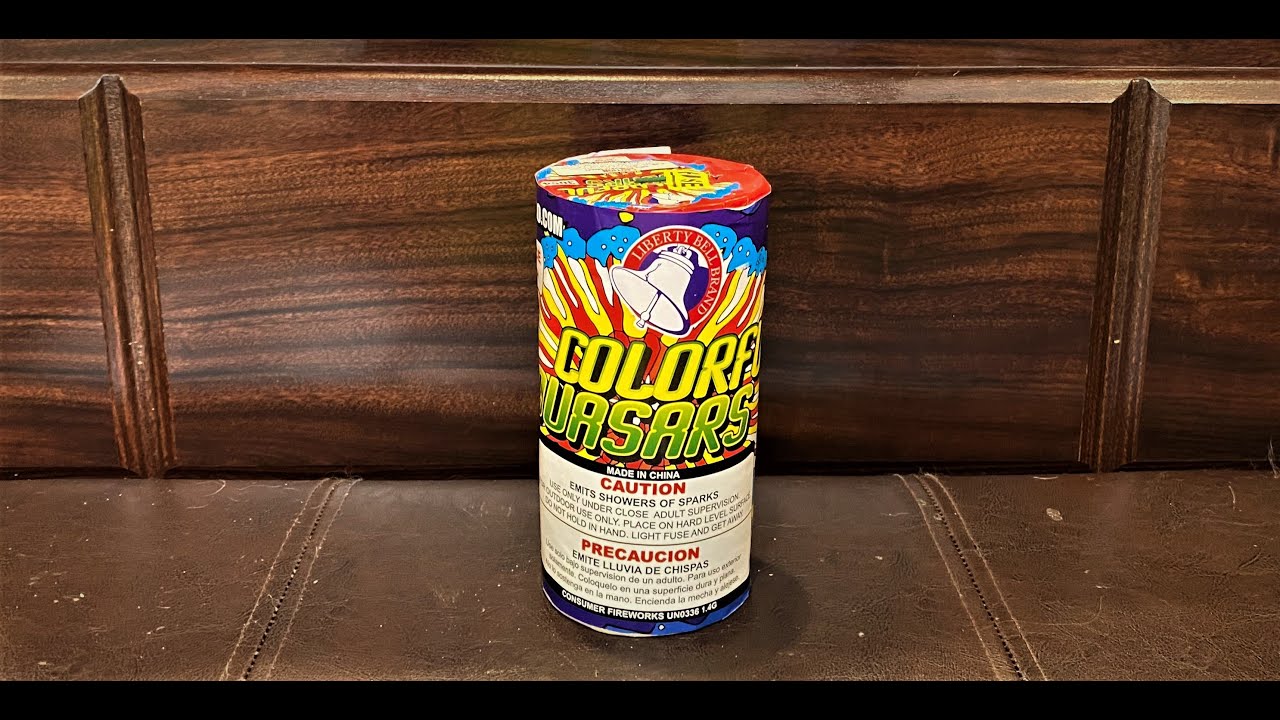 Liberty Bell Brand Fireworks - Colorful Quasars - YouTube