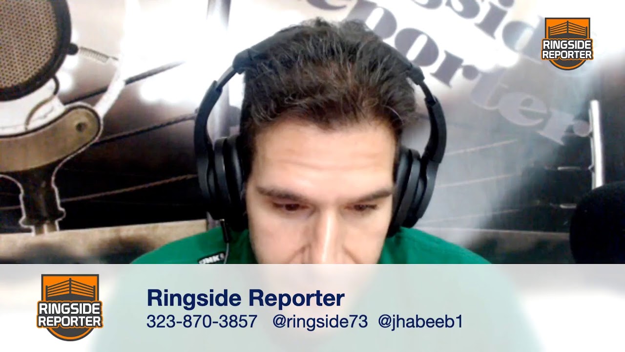 Oubaali Stops Villanueva in Six- Ringside Reporter Podcast - YouTube