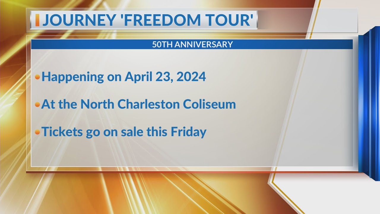 Journey to bring 50th anniversary Freedom Tour to North Charleston ...