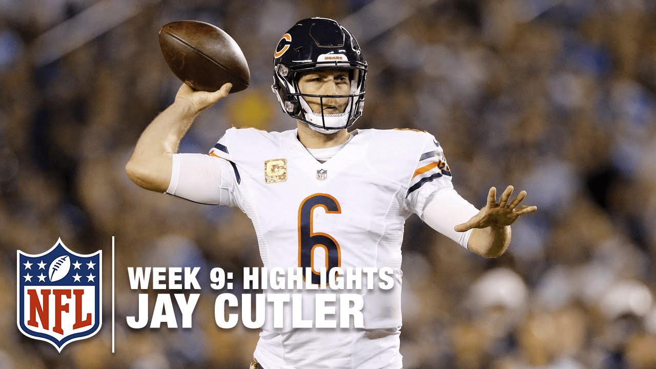 Jay Cutler Highlights (Week 9) | Bears vs. Chargers | NFL - YouTube