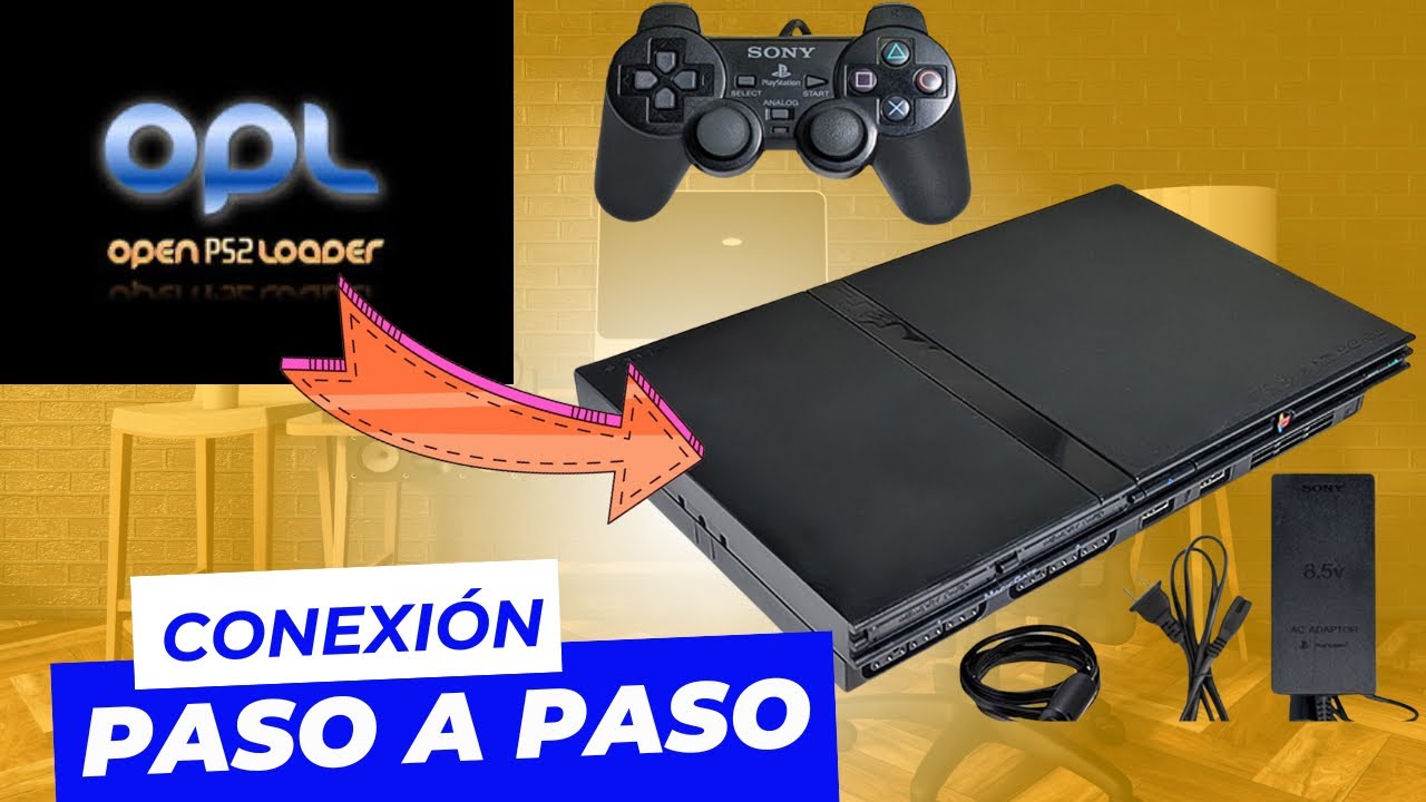 Conexión de PS2 con OPL paso a paso - YouTube
