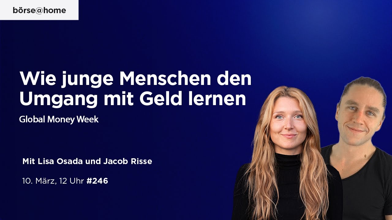 Wie junge Menschen den Umgang mit Geld lernen. Mit Lisa Osada and Jacob Risse #246 - YouTube