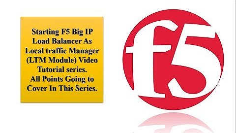 F5 Load Balancer Tutorial - YouTube