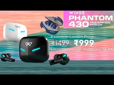 Wings Phantom 430 Earbuds Coming Soon | Wings True Wireless Earbuds ...