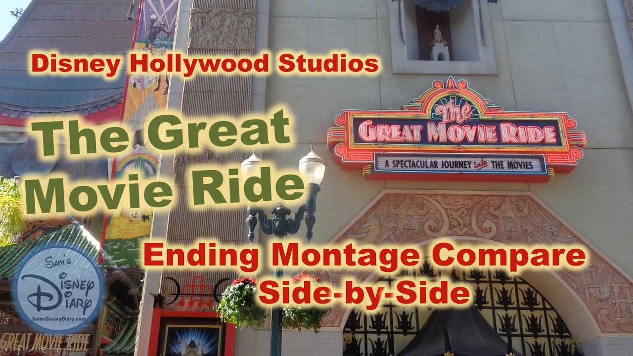 The Great Movie Ride | Ending Montage | Side-by-Side | Walt Disney ...
