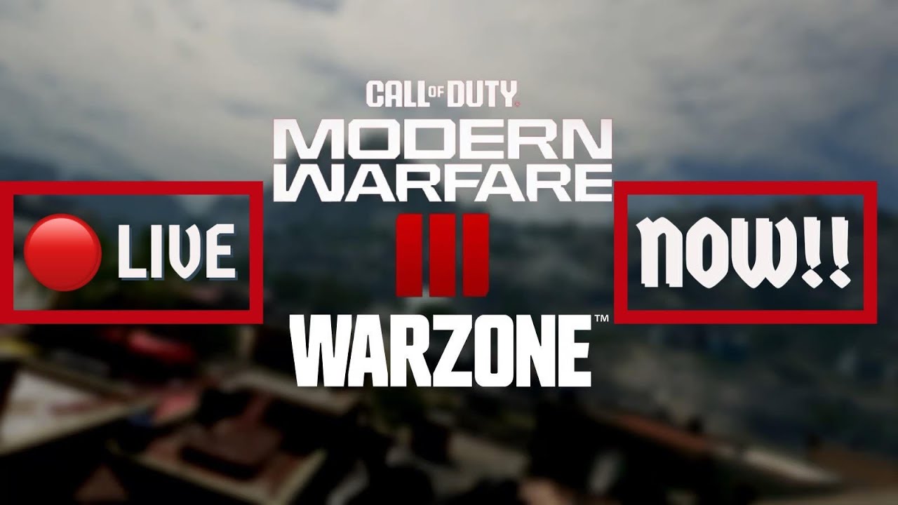 🔴LIVE NOW- New MW3 Warzone *MAP* (Season 1) Tips and Tricks #Warzone # ...