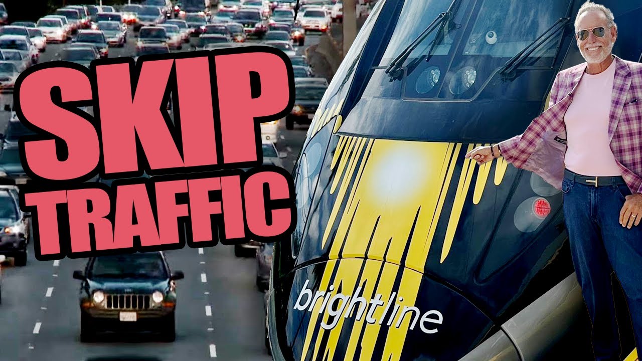 Skip Traffic With The High Speed Rail On Brightline - YouTube