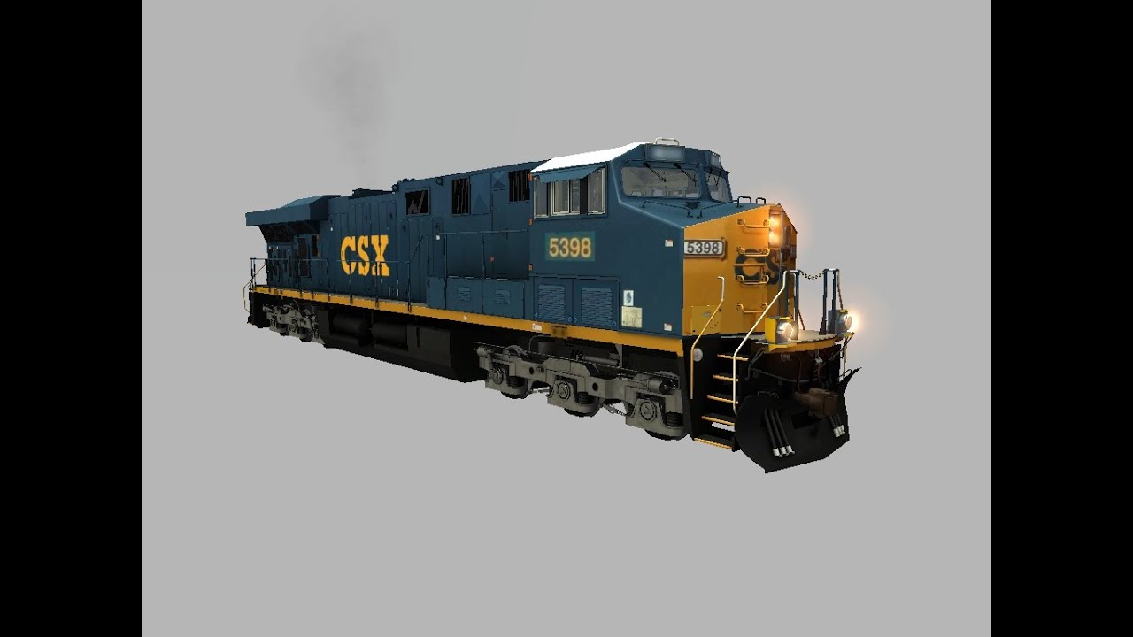 Csx 5398 Repaint And Narrow Font K5hl Showcase - YouTube