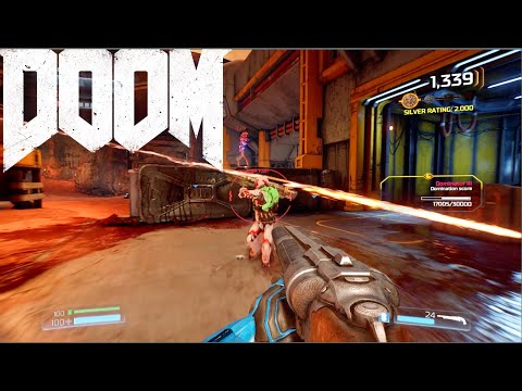 DOOM (2016) Multiplayer Gameplay - Clan Arena - YouTube