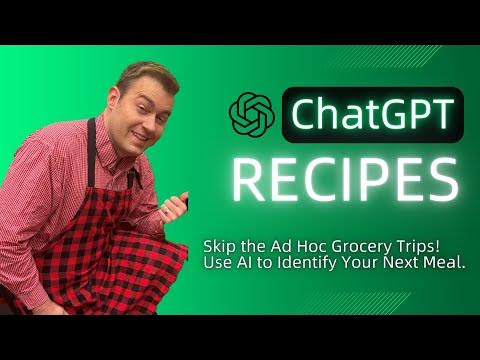 Chat GPT Recipes - YouTube