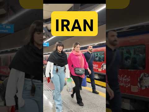 Exploring Tehran's Metro: What Does The Iranian Society Look Like In The Subway?  #metro #iran  #dji