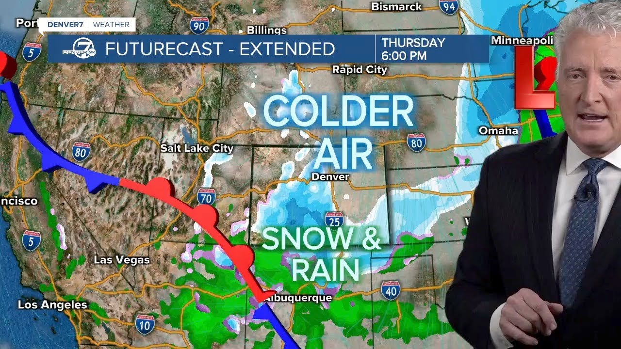 Snow is in the 7-day for Denver. Here's what to expect - YouTube